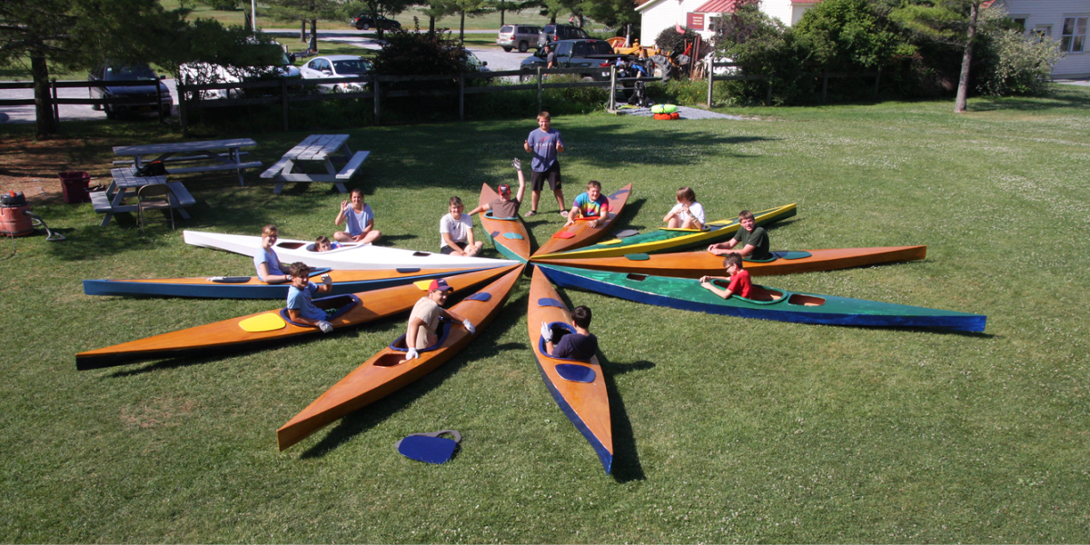 Kayak Building – Lake Champlain Maritime Museum