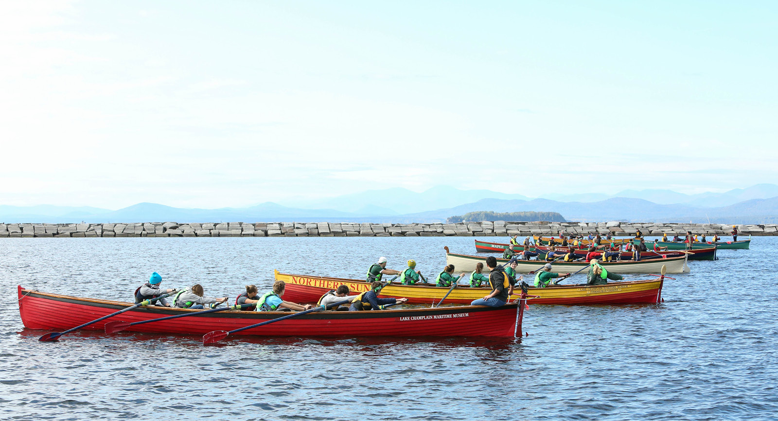 Youth Rowing - Lake Champlain Maritime Museum