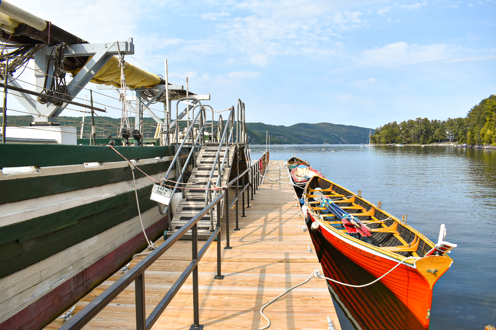 New Docks at Lake Champlain Maritime Museum – Lake Champlain Maritime ...