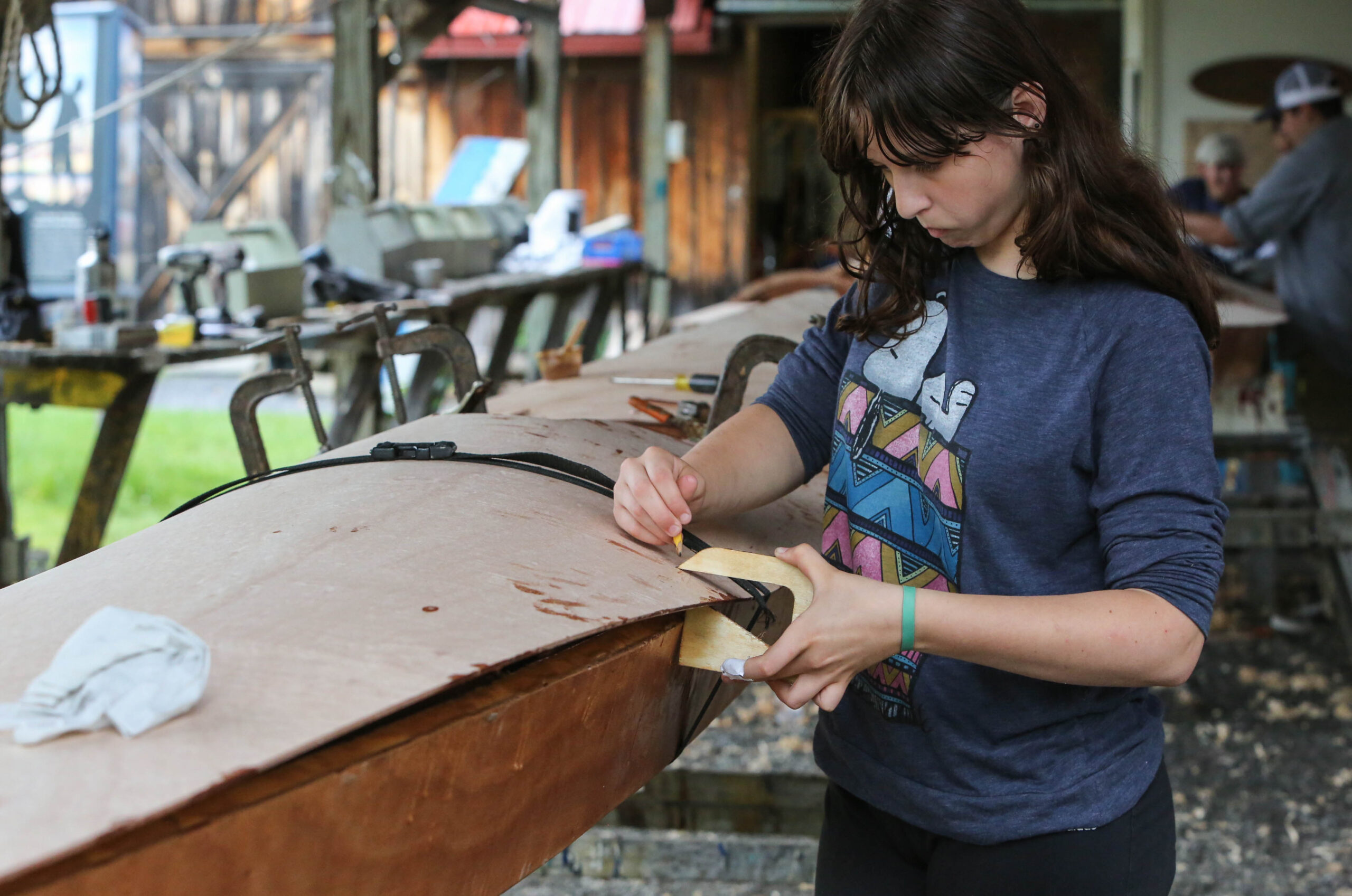 Kayak Building – Lake Champlain Maritime Museum