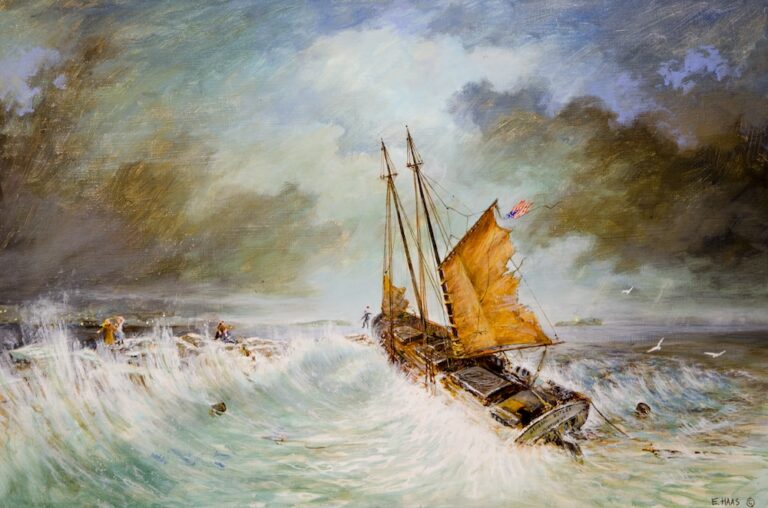 The Dramatic Shipwreck of the Burlington Breakwater – Lake Champlain ...